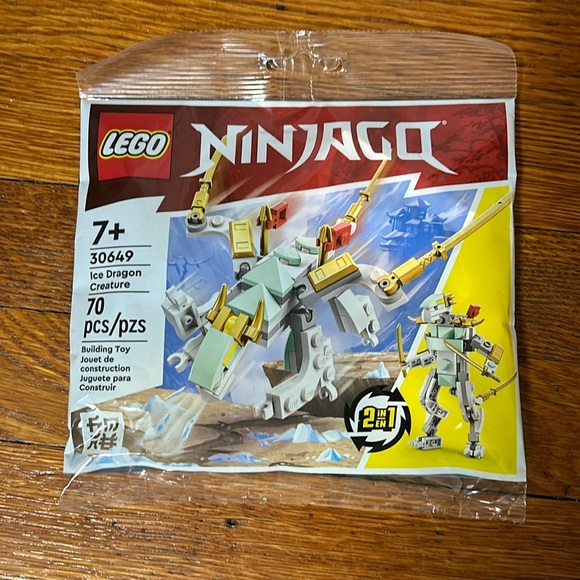 Lego | Toys | Lego Ninjago Ice Dragon Creature Model 3649 New | Poshmark